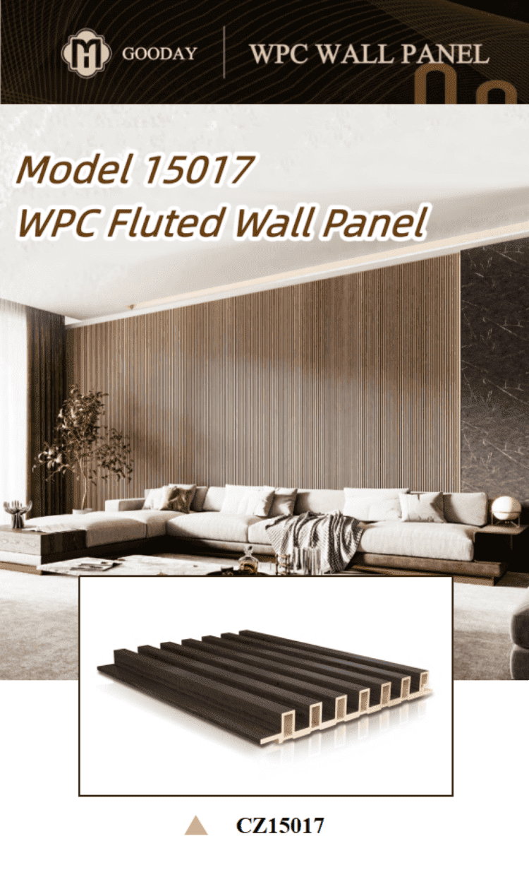OEM/ODM 150mm width by 17mm thickness interior fluted wall panel,150mm ...